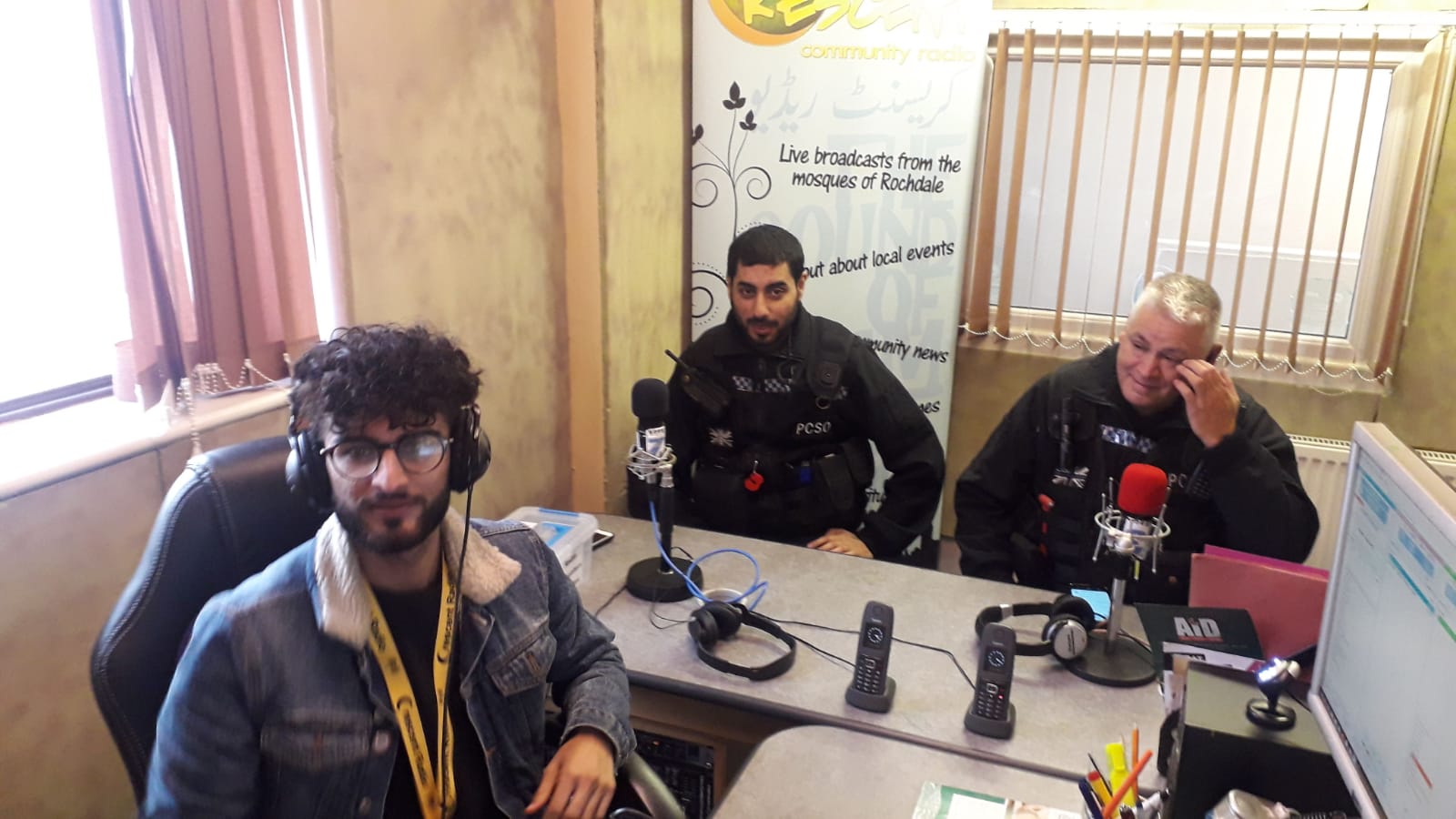 Talking about Bonfire night and burglaries during these dark nights ...